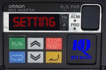 Hướng Dẫn Cài Đặt Biến Tần Omron Manual Tiếng Việt